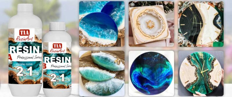 TIA Resin Art Premium Epoxy Resin & Art Supplies India