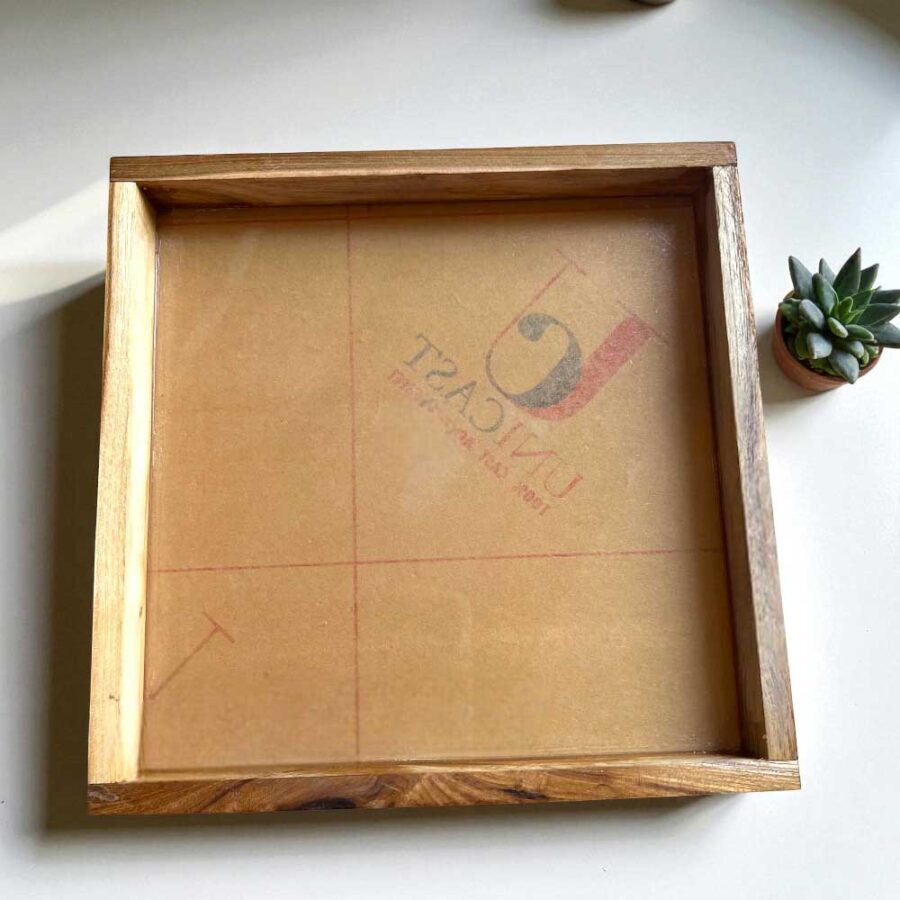 Wooden Frame Resin Art for Creative Artists