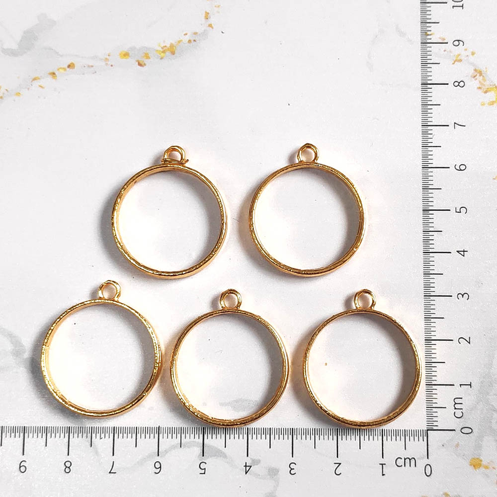 Bezel Golden Round Pack Premium - Essential Resin Art Supplies